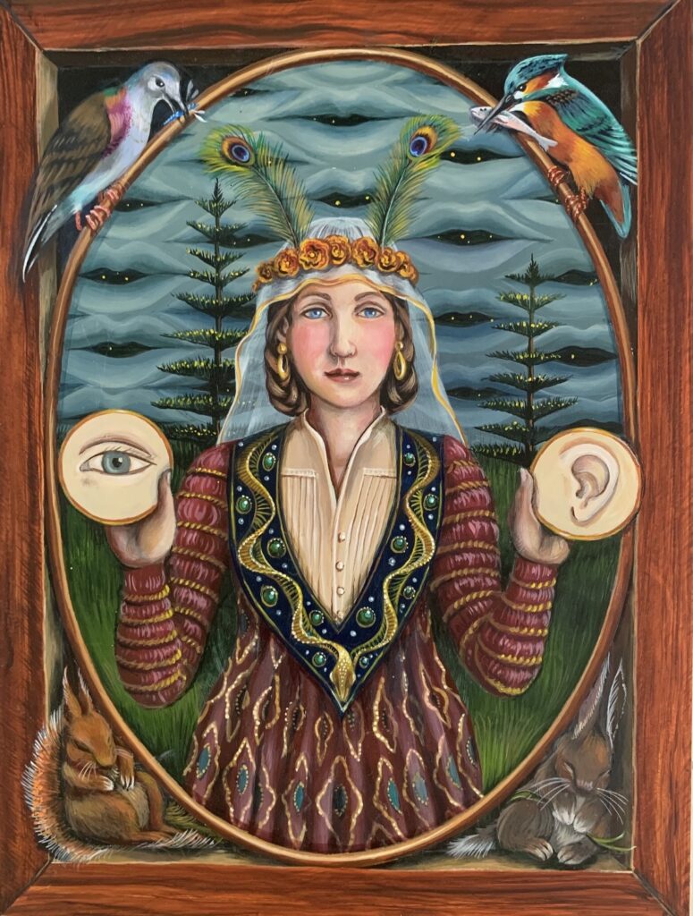 Eyes to See and Ears to Hear: Margot Datz Art Show at the Grange Hall ...